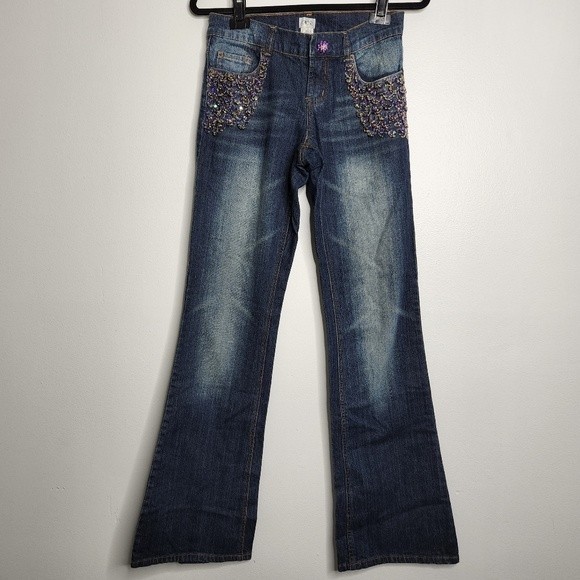 Cache | Jeans | Cache Embellished Beaded Jeans | Poshmark